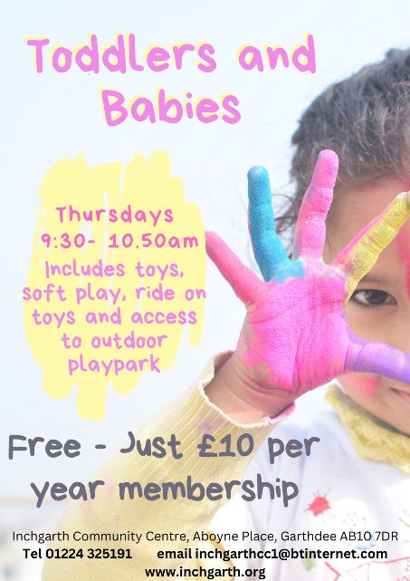 Inchgarth Community Centre Toddlers Group | Checkaclub