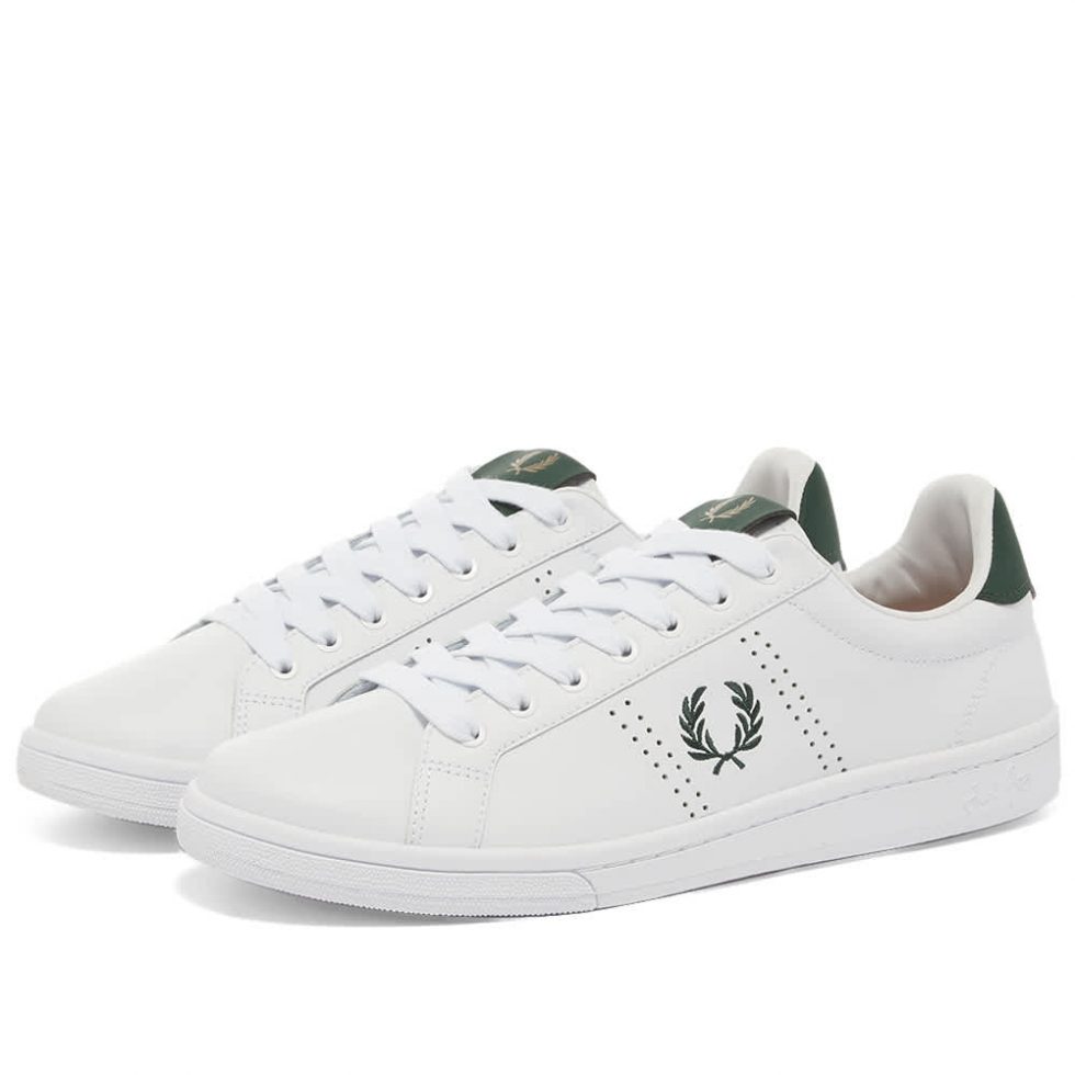 Fred Perry B721 Leather White - IconsHeritage
