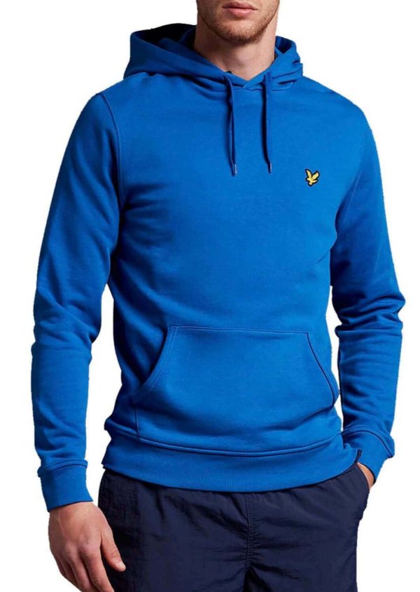 Lyle & Scott Pullover Hoodie Bright Blue - IconsHeritage