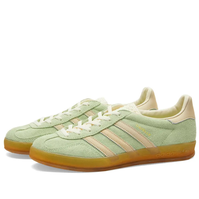 Adidas Gazelle Indoor IE2948 Semi Green Spark / Almost Yellow / Cream ...